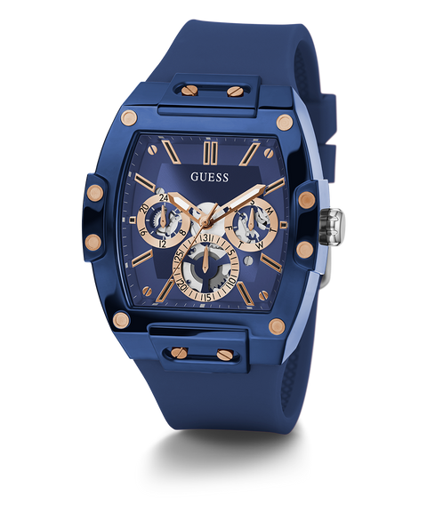 GUESS Mens Blue Multi-function Watch - GW0203G7 | GUESS Watches US