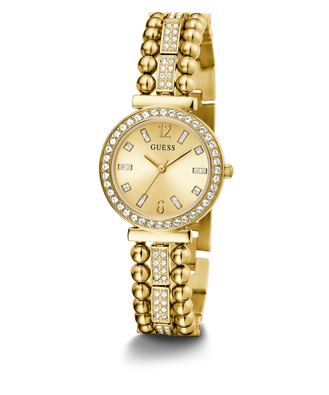GUESS Ladies Gold Tone Analog Watch - GW0401L2 | GUESS Watches US