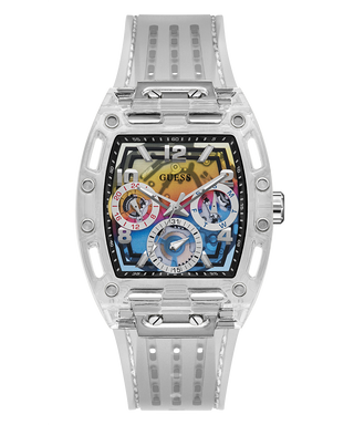 GUESS Mens Clear Multi-function Watch - GW0499G3 | GUESS Watches US