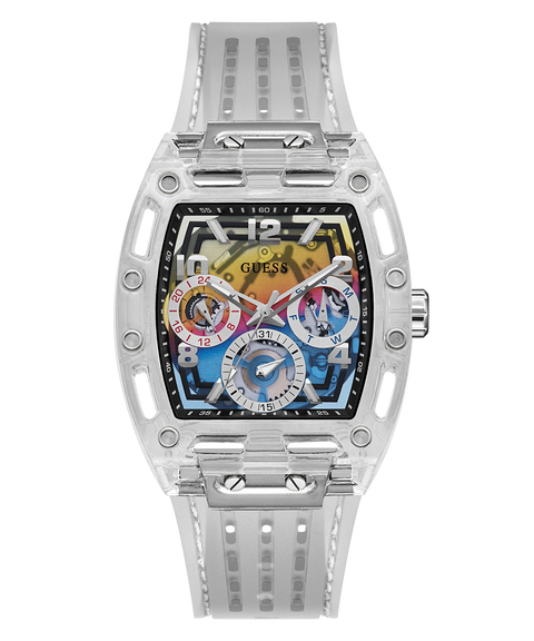 GUESS Mens Clear Multi-function Watch - GW0499G3 | GUESS Watches US