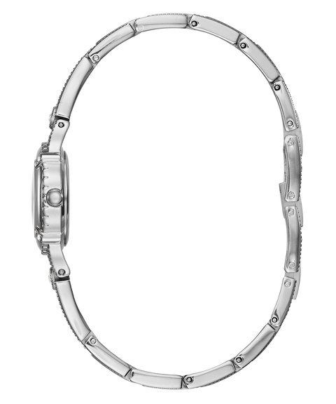 GUESS Ladies Silver Tone Analog Watch - U0135L1 | GUESS Watches US